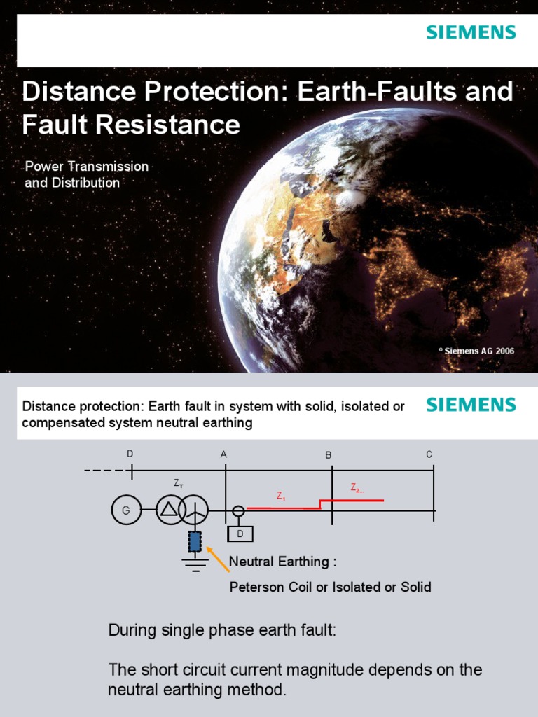 03-Earth FAult and FAult Resistance - New | PDF | Electrical Impedance ...