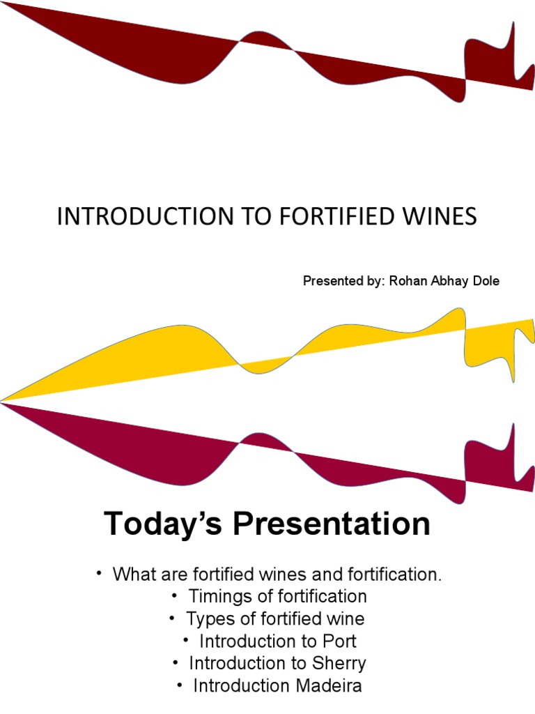 Introduction To Fortified Wines | PDF | Wine | Fermented Drinks
