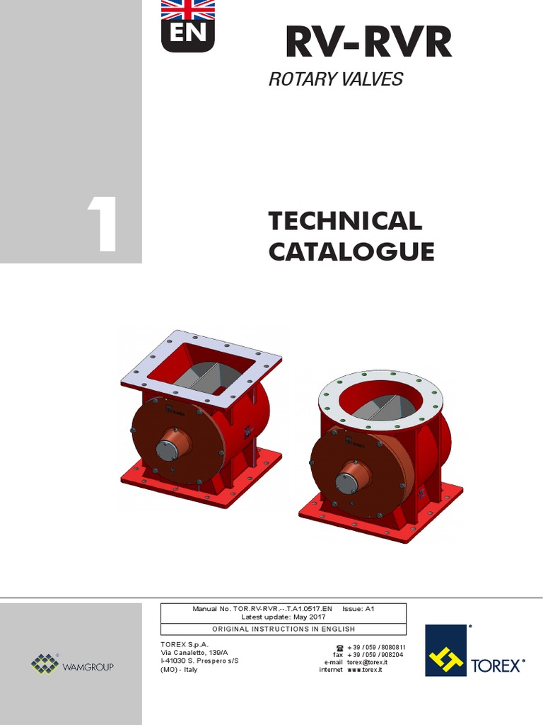 RV-RVR: Technical Catalogue | PDF | Stainless Steel | Valve