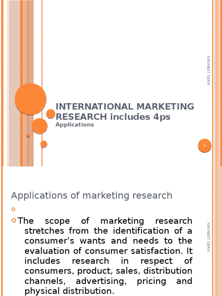 International Marketing Research | PDF | Marketing Research | Marketing