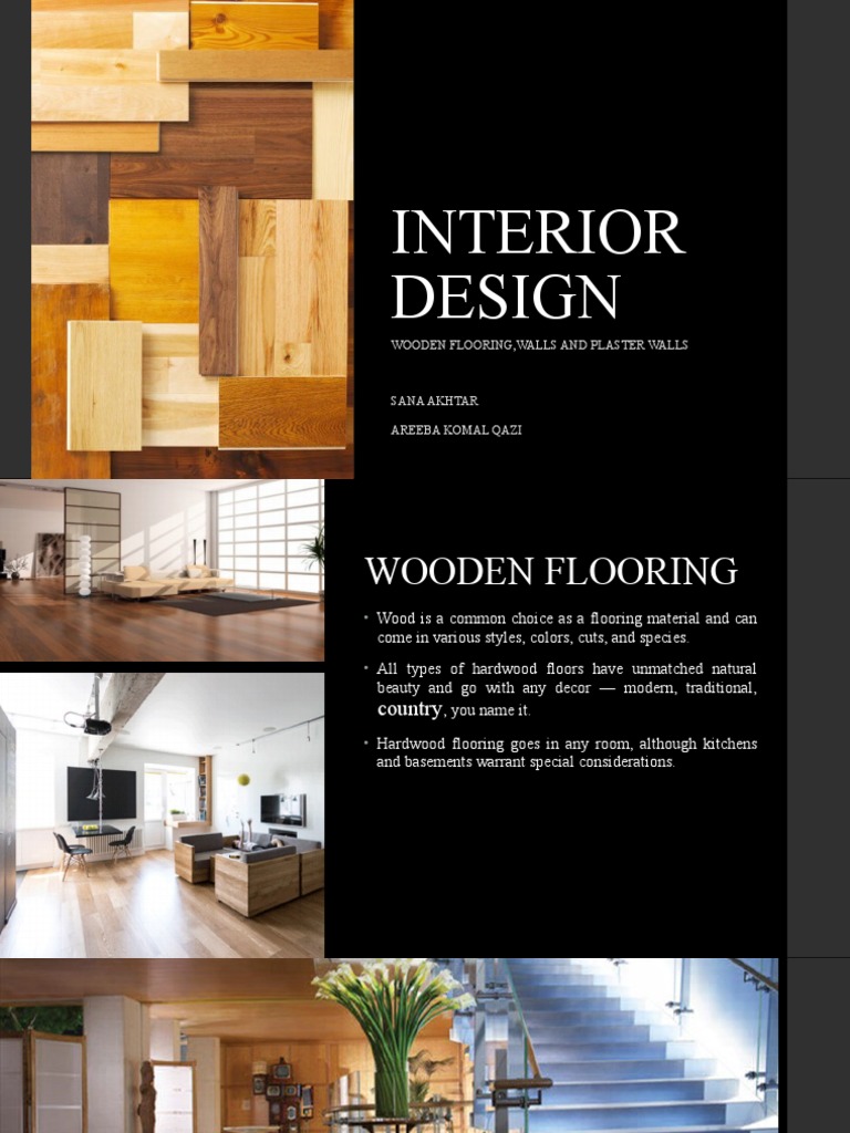 Wooden Flooring and Wall Options | PDF | Flooring | Wood