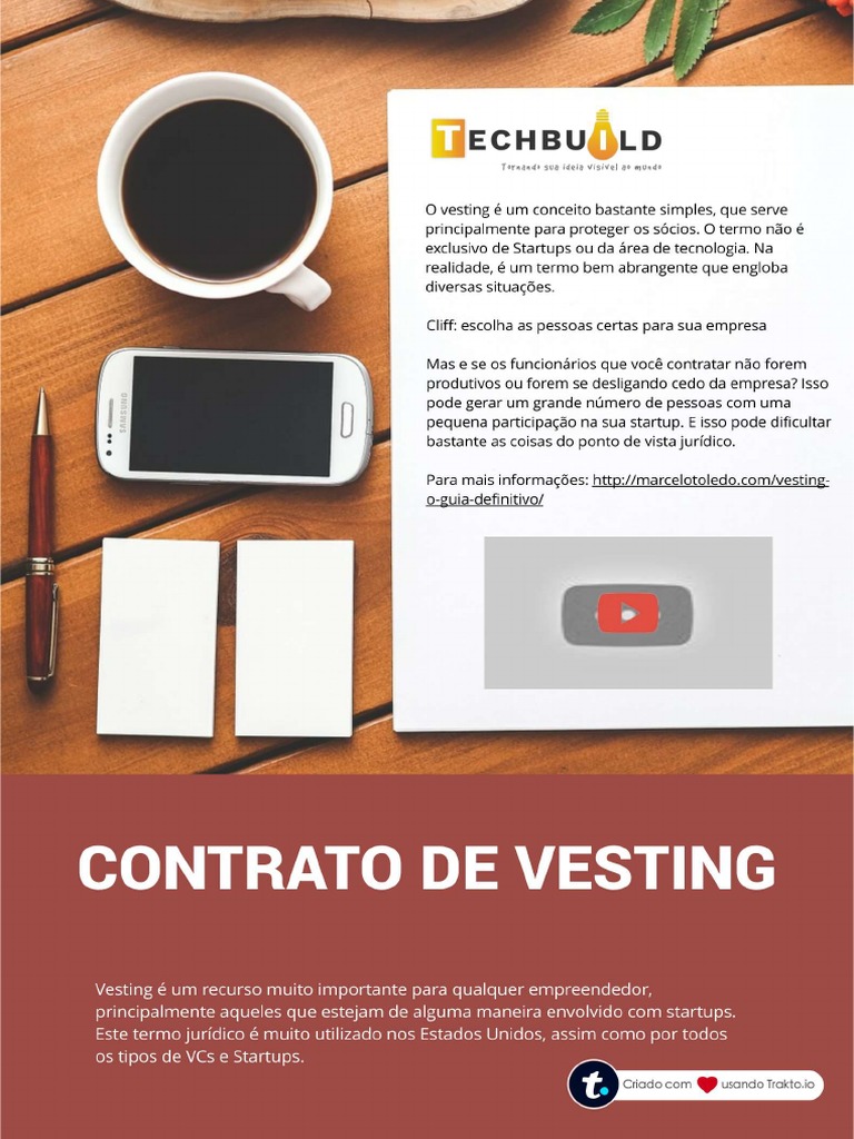 Modelo Contrato de Vesting | PDF