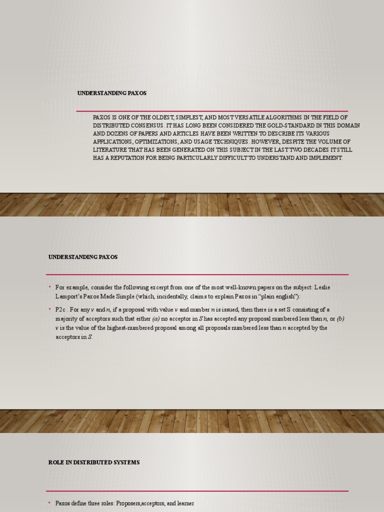 Paxos | PDF | Applied Mathematics | Computer Programming