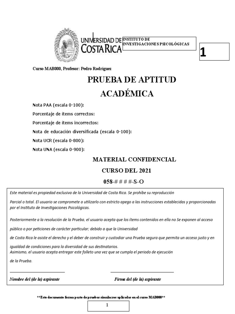 Prueba de Aptitud Académica 1 Word | PDF | esquimal | Inuit
