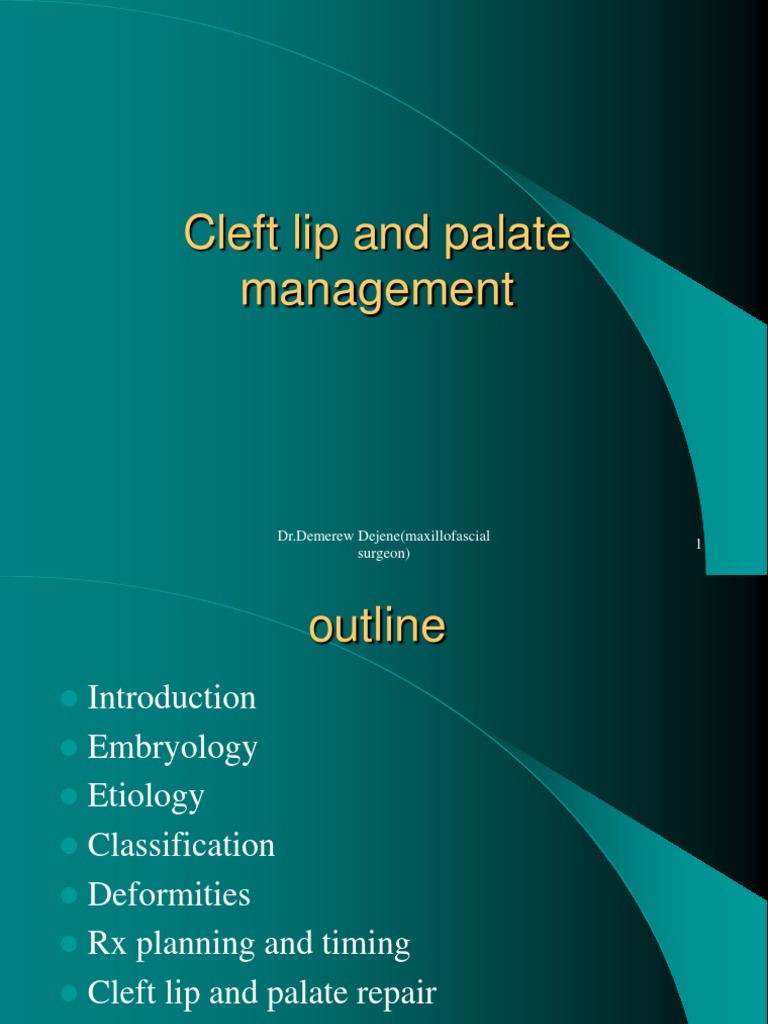 Cleft Lip and Palate | PDF | Oral And Maxillofacial Surgery | Human Nose