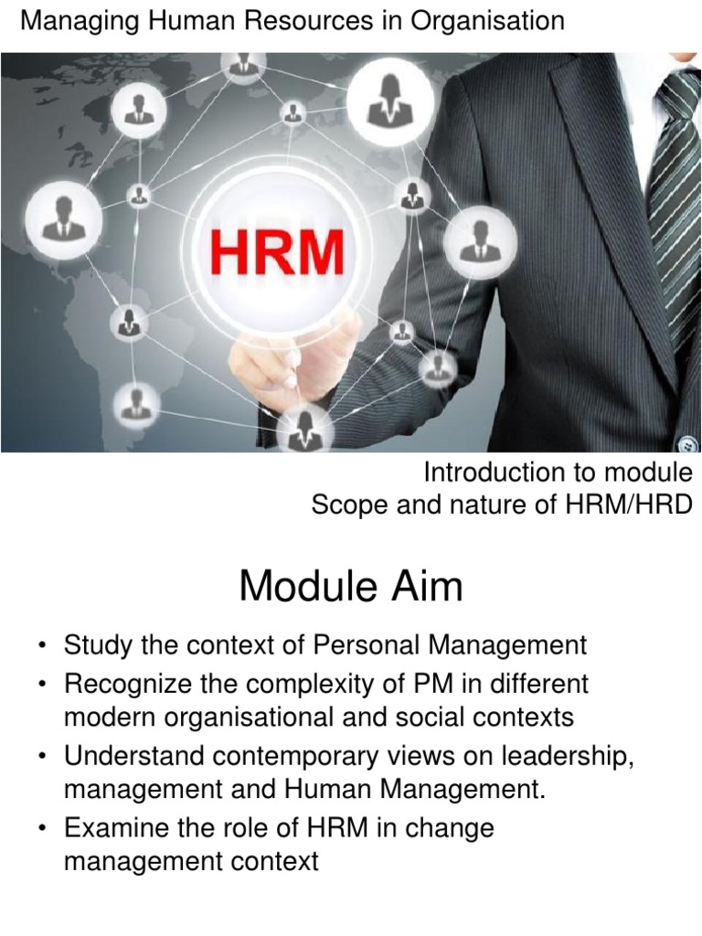 Week 01 - Scope and Nature of HRM | PDF | Human Resource Management ...