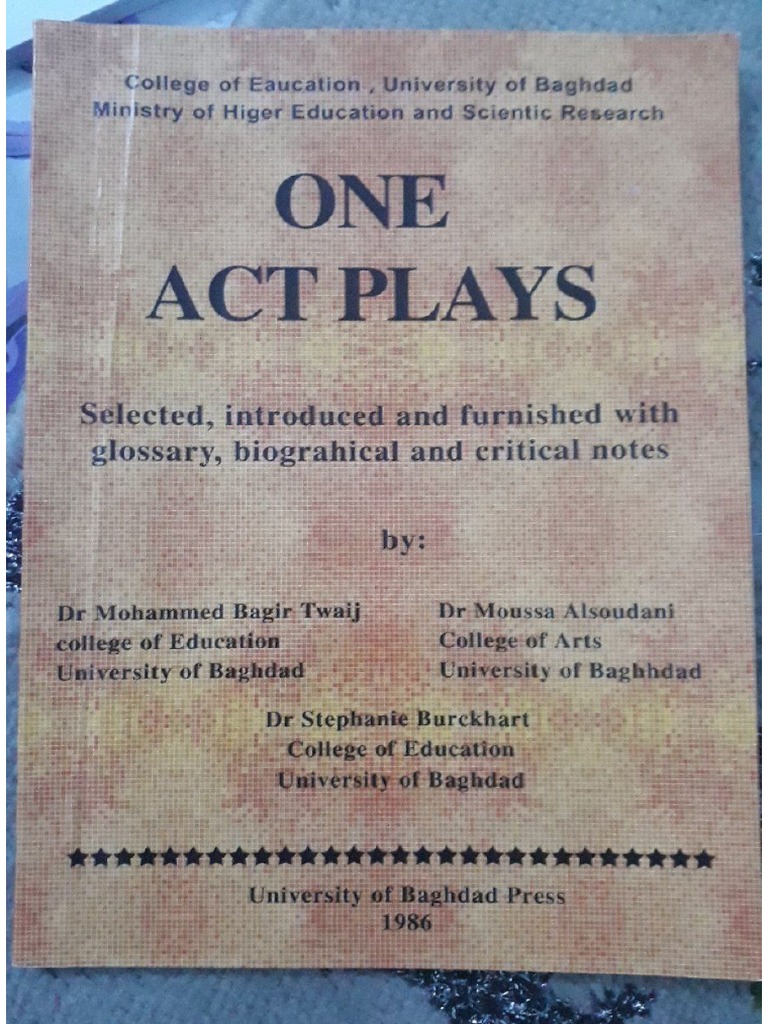 One Act Plays The STRONGER | PDF