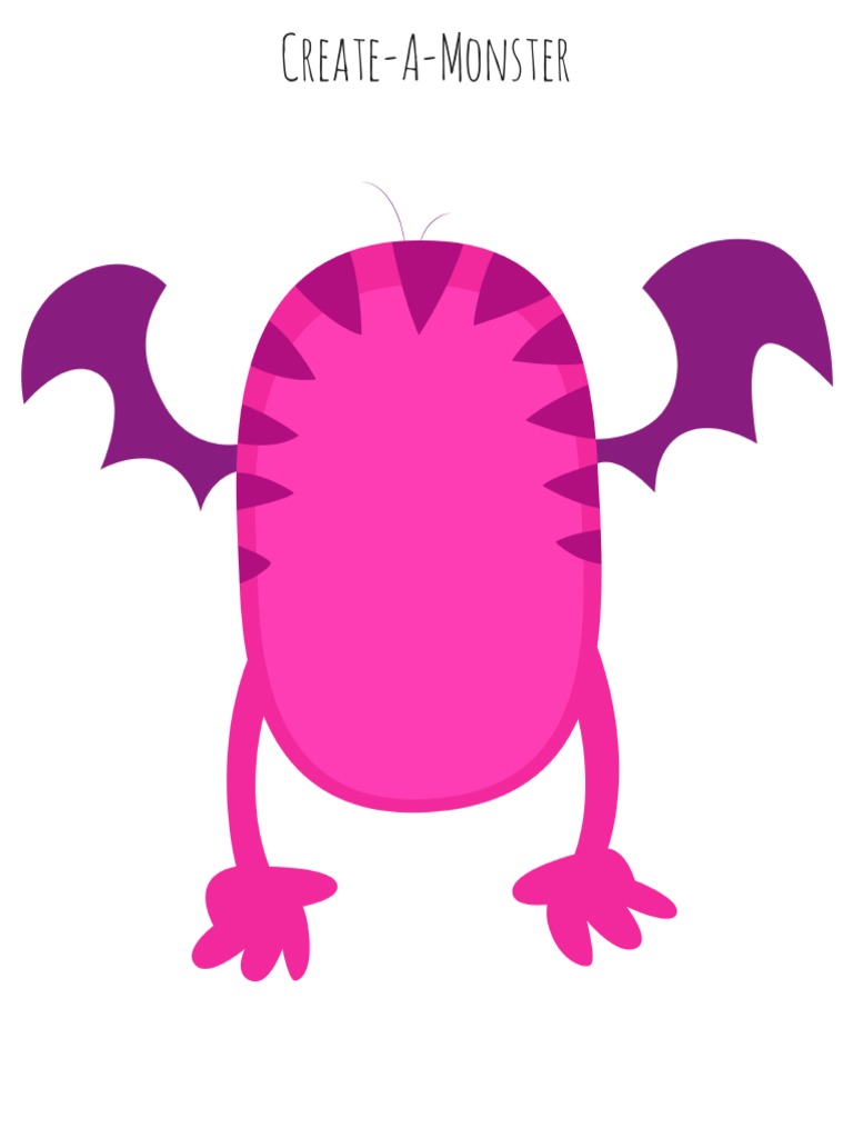 Create A Monster Free Printable | PDF