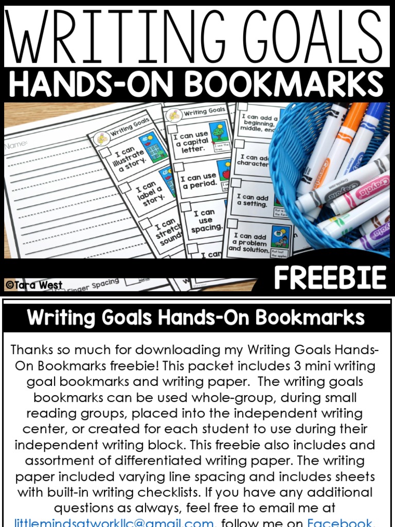 Hands-On Bookmarks: Freebie | PDF | Letter Case | Text