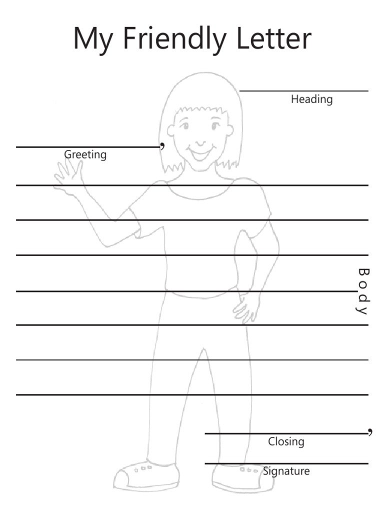 Friendly Letter Template | PDF