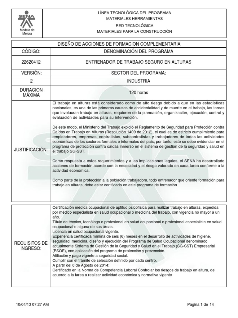 Avanzado para TSA | PDF | Plan de estudios | Aprendizaje