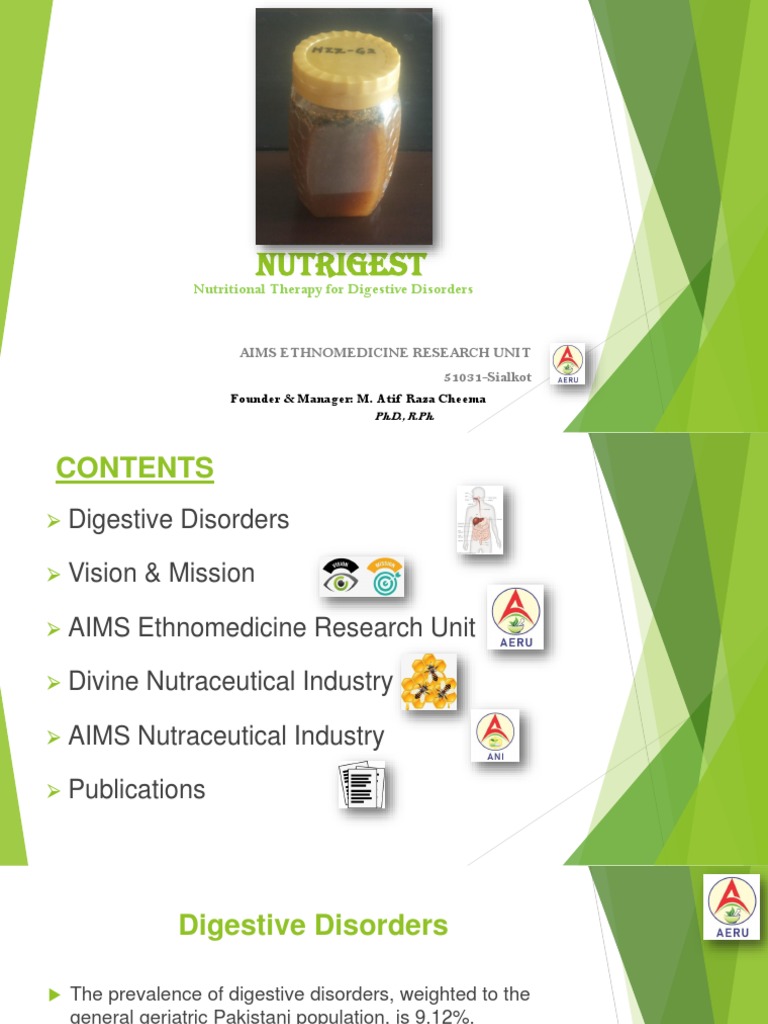 Nutrigest: A Herbal and Nutritional Therapy For Digestive Disorders ...