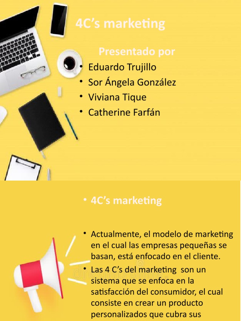 4C's Marketing | PDF | Marketing | Cliente