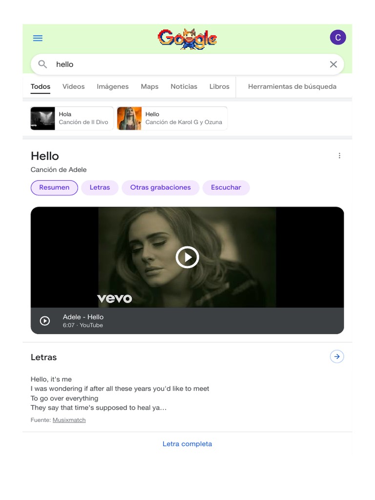 Hello | PDF | Adele | Industria de la música