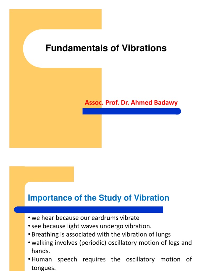 Fundamentals of Vibrations Overview | PDF | Damping | Physics