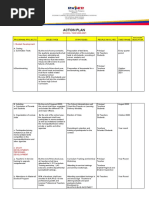 Inset Plan & Action Plan 2020 | PDF | Teachers | Literacy
