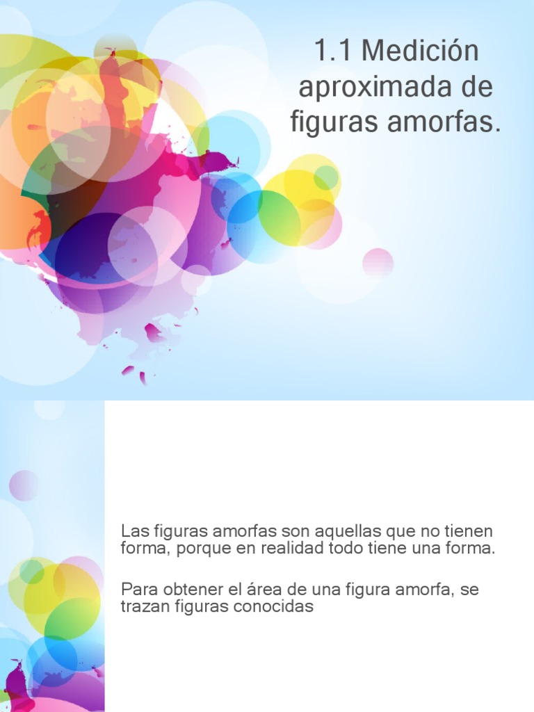 Medición Aproximada De Figuras Amorfas Y Notación Sumatoria Pdf
