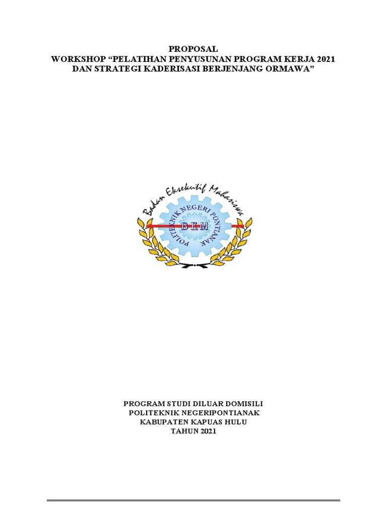 Proposal Bem 2021 | PDF