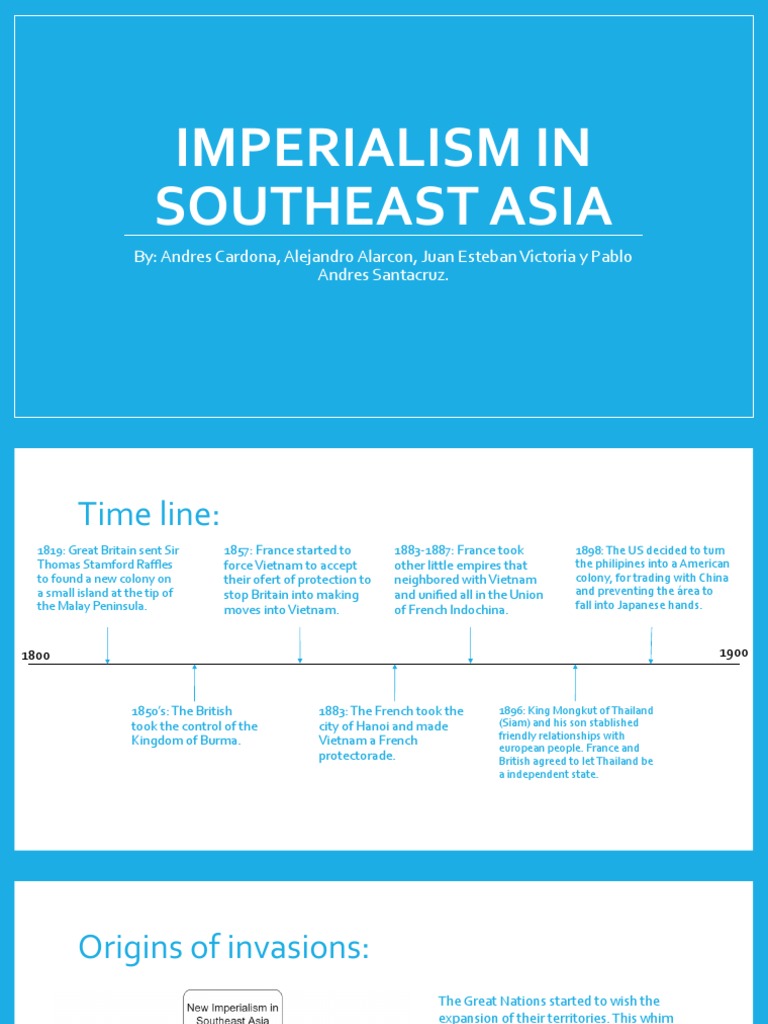 Imperialism in Southeast Asia | PDF | British Empire | Southeast Asia