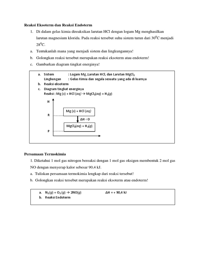 Kunci Jawaban Ekso-Endo | PDF