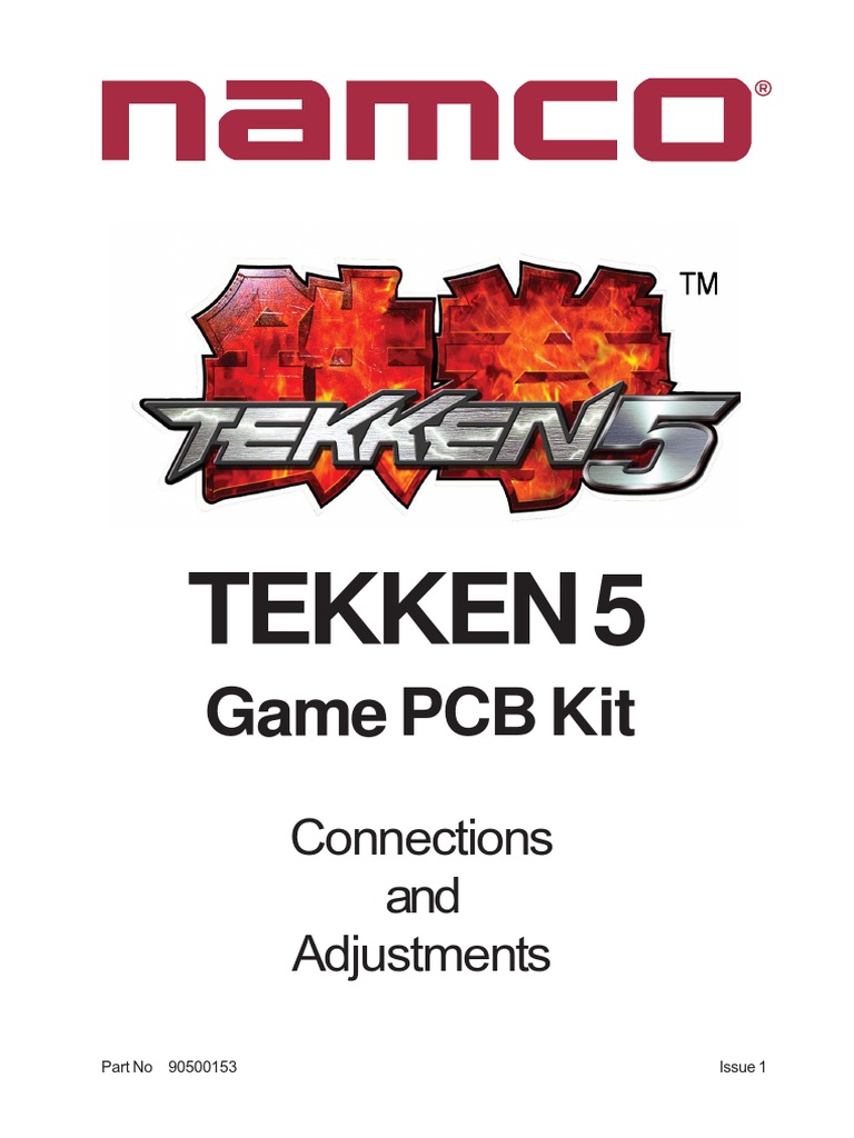 Tekken 5 Kit Manual | PDF | Computer Monitor | Electrical Connector