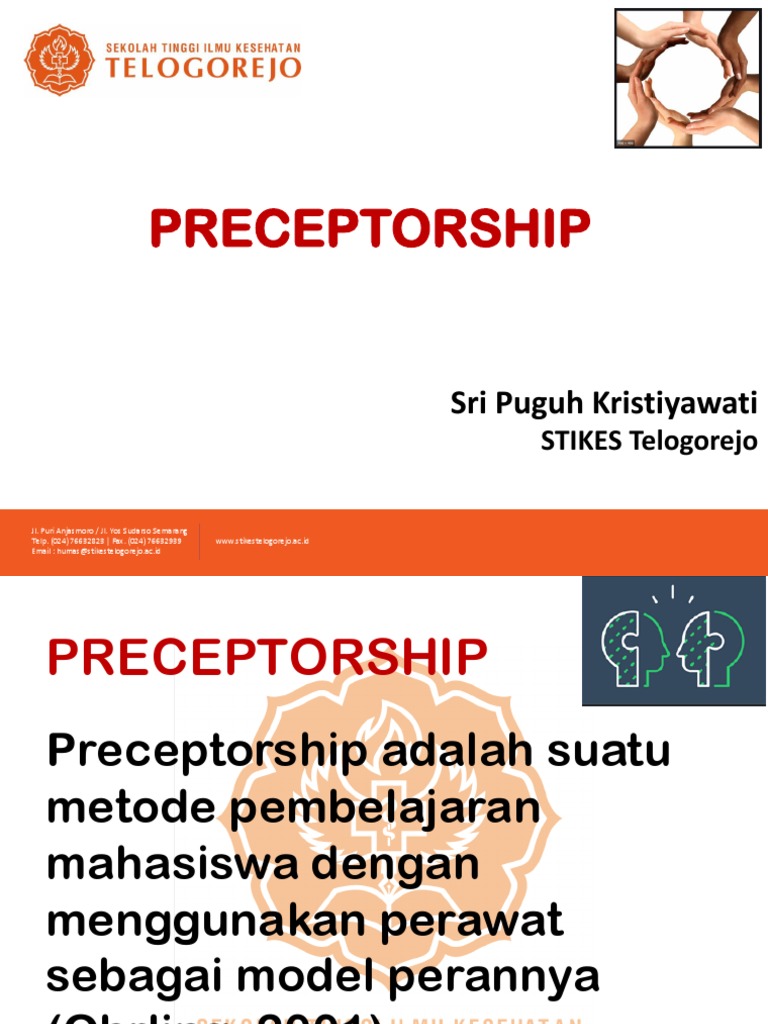 Konsep Preceptorship | PDF