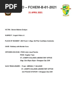 PNP - Narrative Report | PDF | Crime Scene | Criminal Law