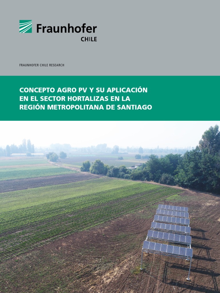 AgroPV Folleto | PDF | Agricultura | Fotovoltaica