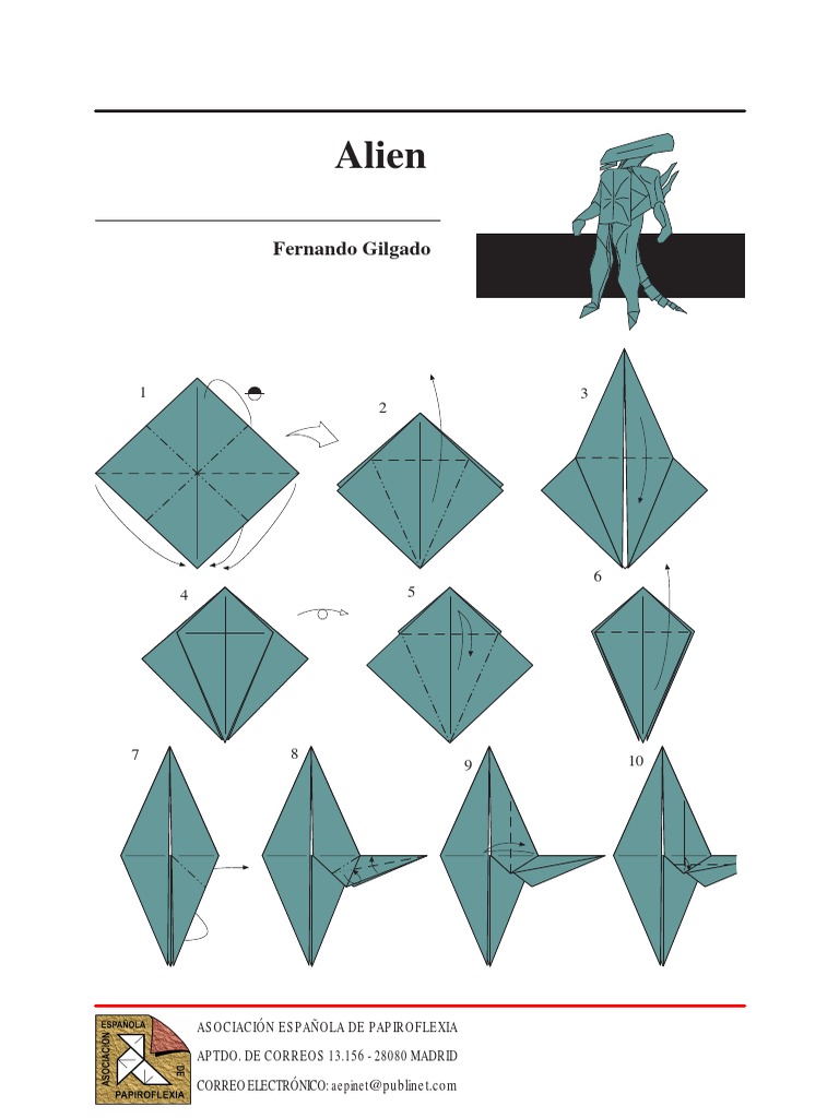 Origami Alien | PDF