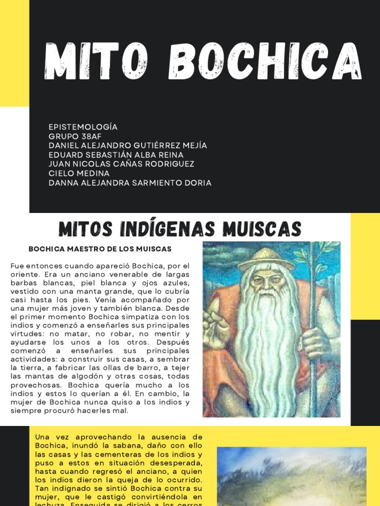 Mito Bochica | PDF | Colombia | Cultura de las Americas