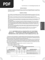Ph. Eur 5.1.4 - Microbiolgical Quality of Non Sterile Pharm Preparation ...