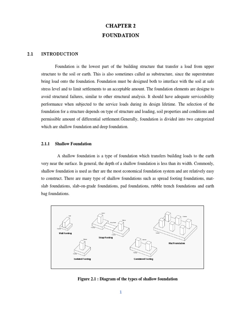 Pad Foundation | PDF | Foundation (Engineering) | Deep Foundation