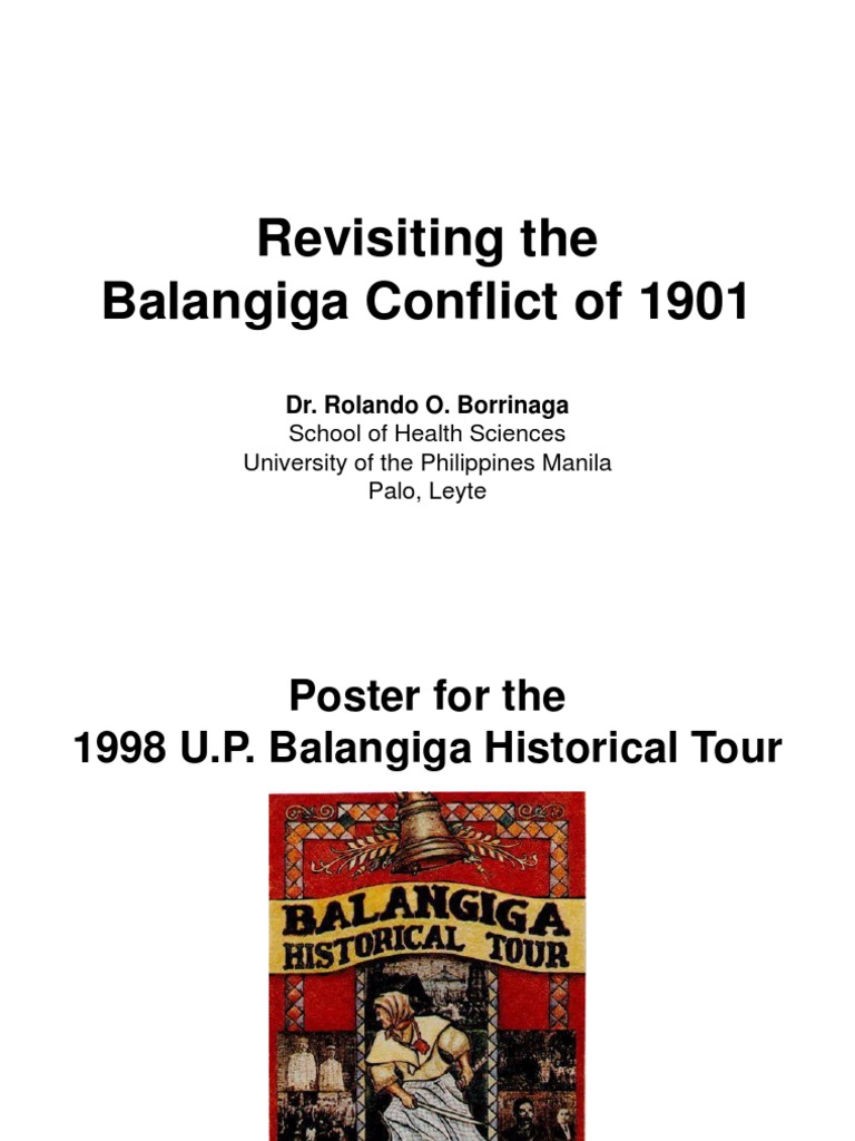 Revisiting The Balangiga Conflict | PDF | Philippines
