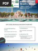 Buku Panduan Beasiswa YTB (Turkiye Burslari) B. Indonesia | PDF