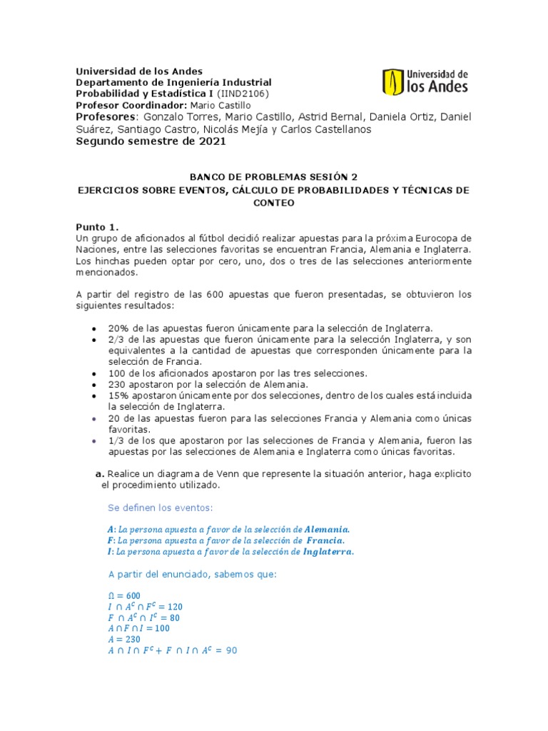 Sesión 2 - Solución | PDF