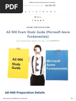 Microsoft Azure AZ 900 Notes | PDF | Cloud Computing | Microsoft Azure