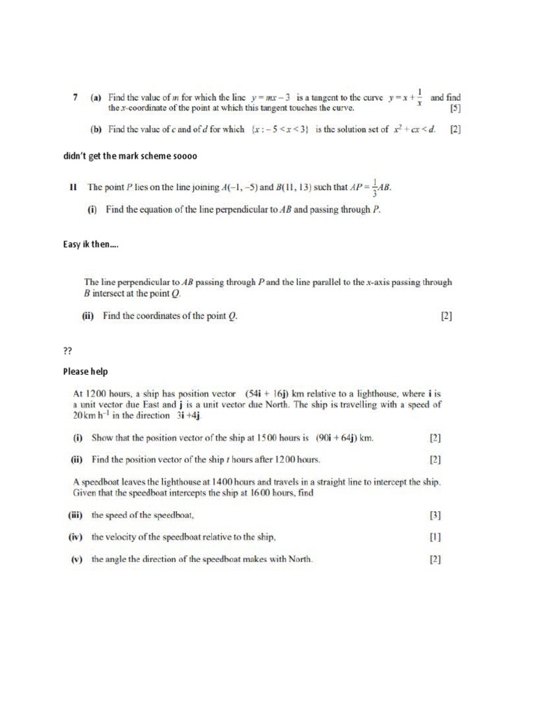 Random Math Questions | PDF