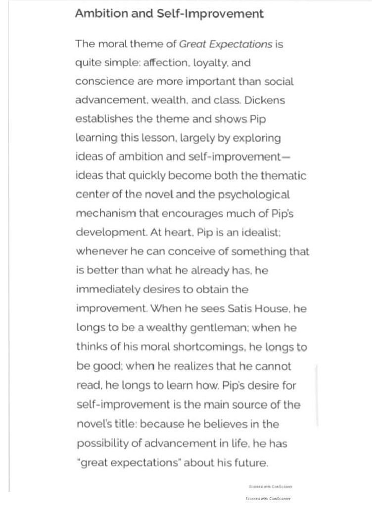 3 Themes in Great Expectations | PDF