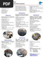 List of NDT Equipments | PDF | Nondestructive Testing | Corrosion