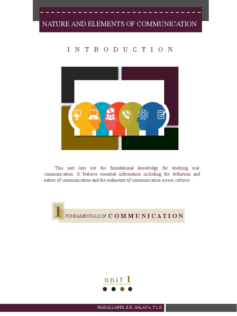 Fundamentals of Communication | PDF | Communication | Information