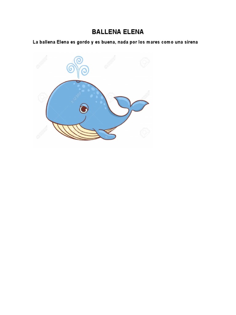 Ballena Elena | PDF