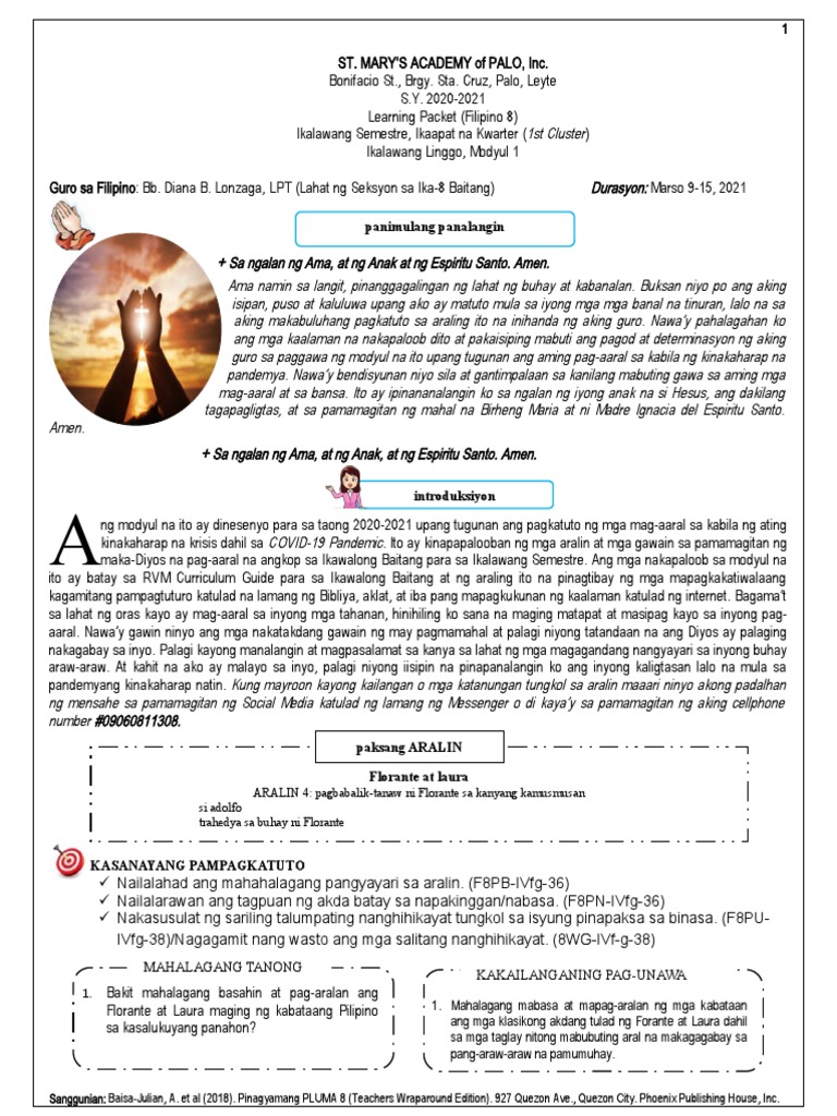 FIL8 Q4 Week 2 | PDF