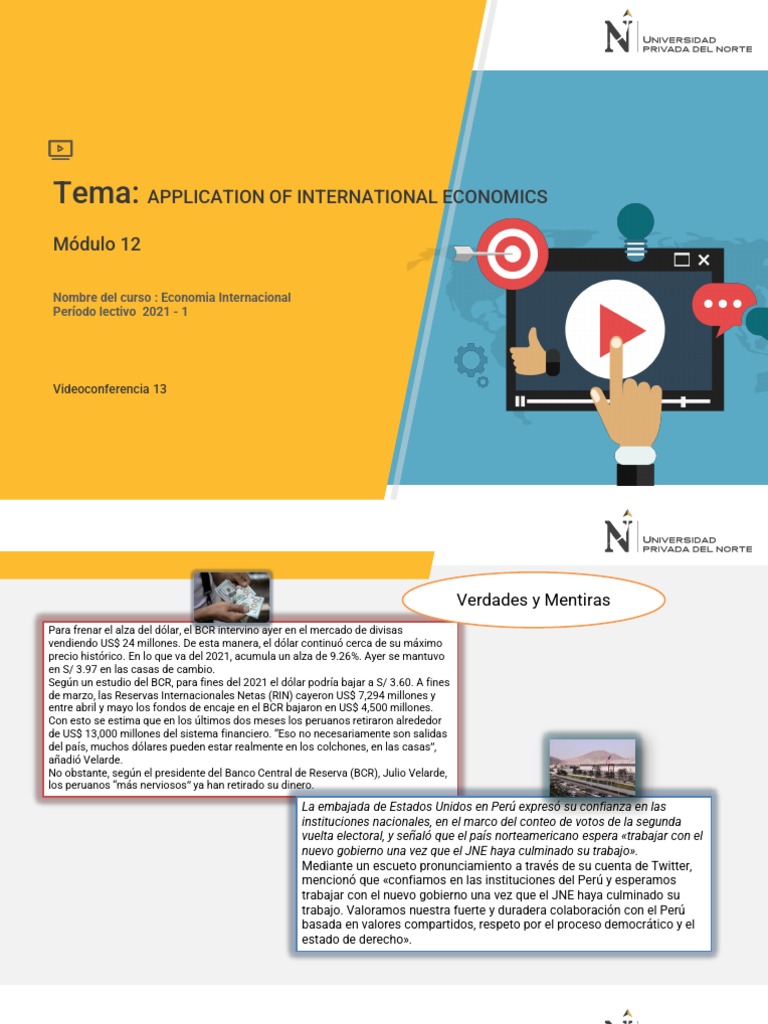 Curso de UPN | PDF | Balance de pagos | Tipo de cambio