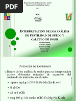 Guia de Interpretación de Analisis de Suelos y Aguas. 2021 | PDF | Agua | Riego