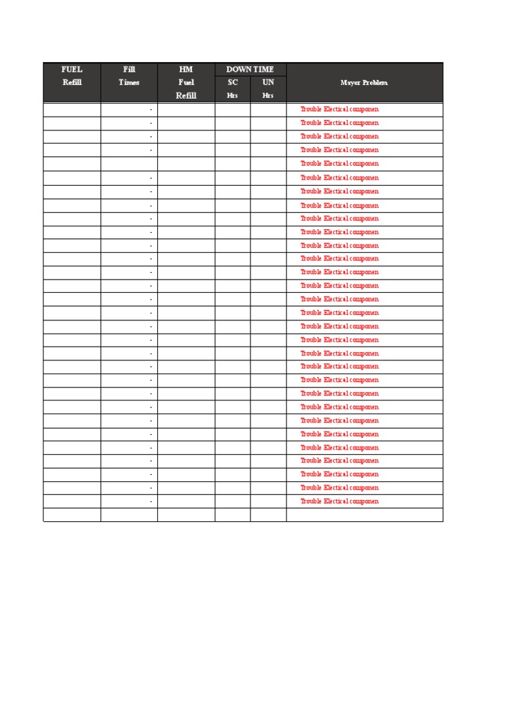 03 - Monitoring Pompa Harian | PDF