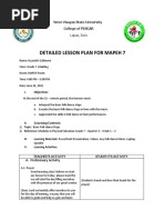 Cheer dance-Detailed-Lesson-Plan | PDF | Arm | Physical Education