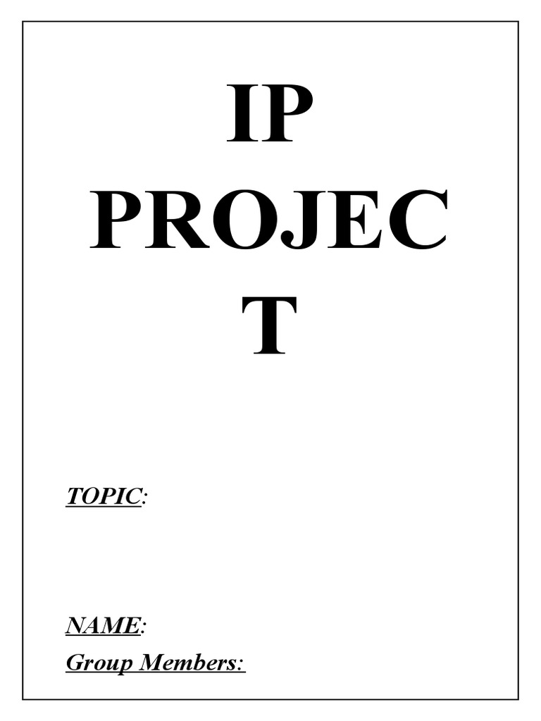 IP PROJECT Term1 Format | PDF | Cognition