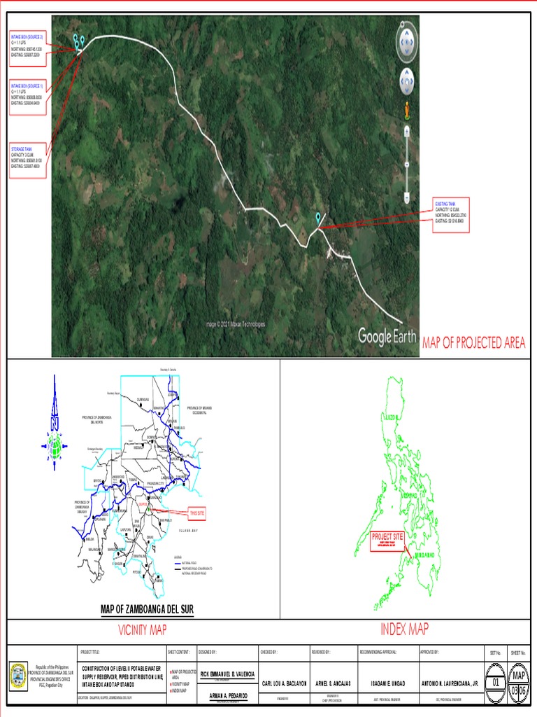 Dalapan Watersystem Map | PDF | Philippines