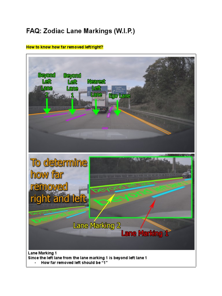 Guidelines for Accurately Labeling Lane Markings and Their Relative ...