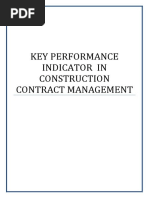 Project Management Key Performance Indicators | PDF | Performance ...